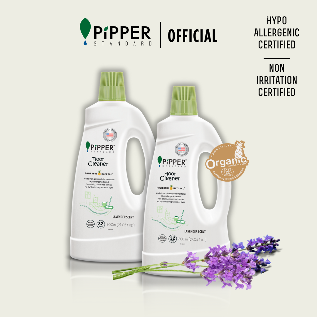 [Twin Pack] PiPPER STANDARD Floor Cleaner 800ml - Lavender – PiPPER ...